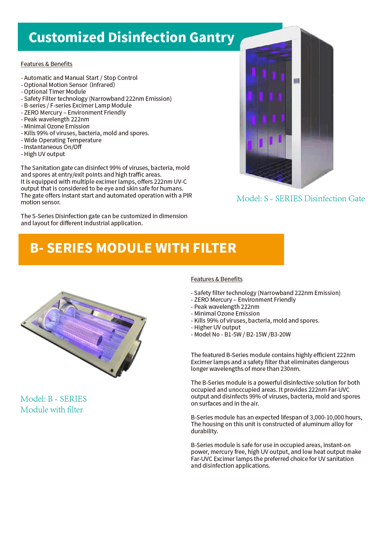 222nm Far UVC Products – HKC Website