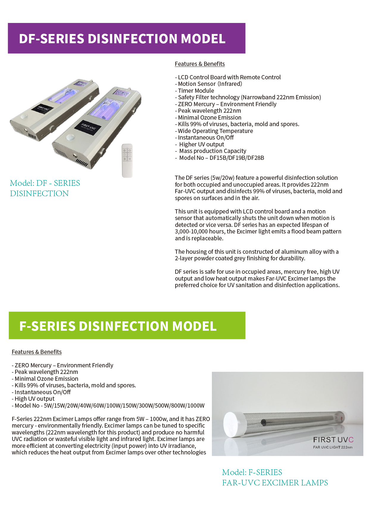 222nm Far UVC Products – HKC Website
