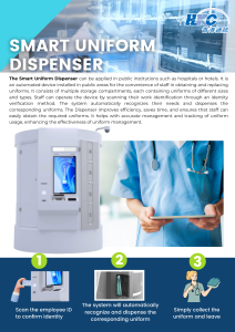 Smart Uniform Dispenser – HKC Website